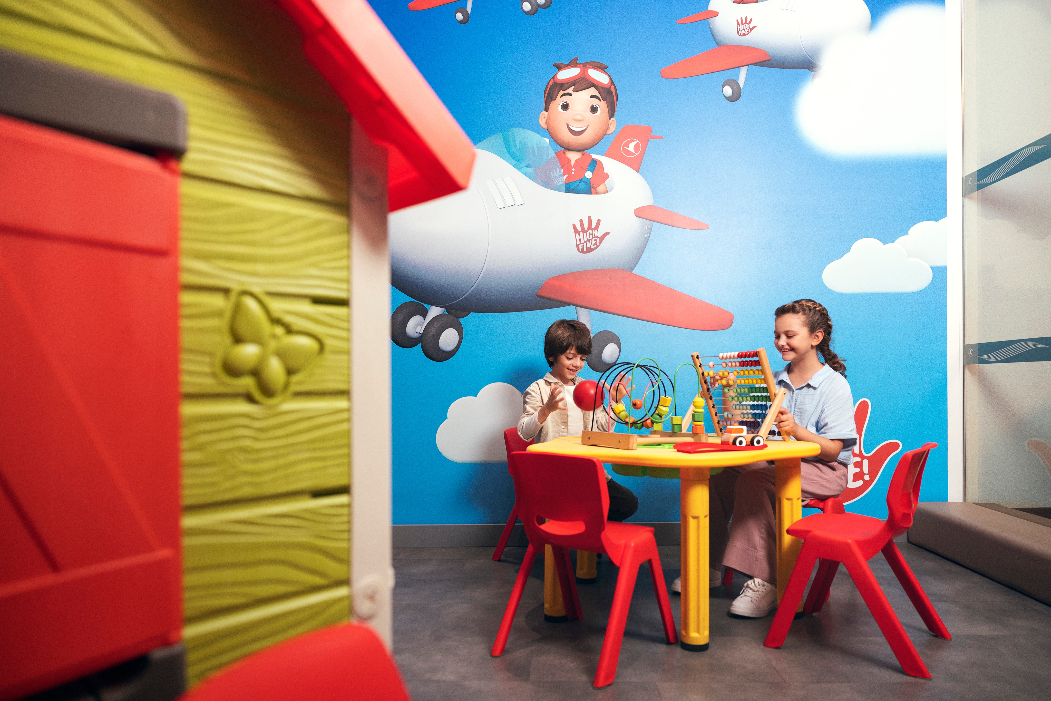 Turkish Airlines Domestic Lounge children’s play area